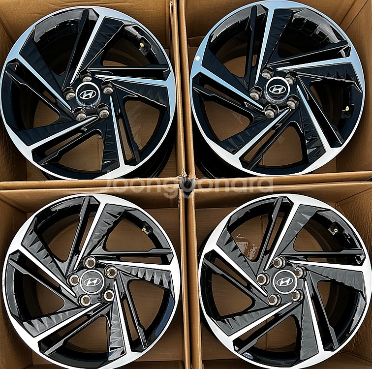 아반떼CN7 18인치 순정 중고 휠 벨로스터 I30 아... | 휠/타이어 | 중고나라