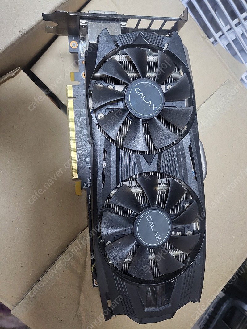 갤럭시 GTX 1060 6GB 판매합니다 | CPU/메인보드 | 중고나라