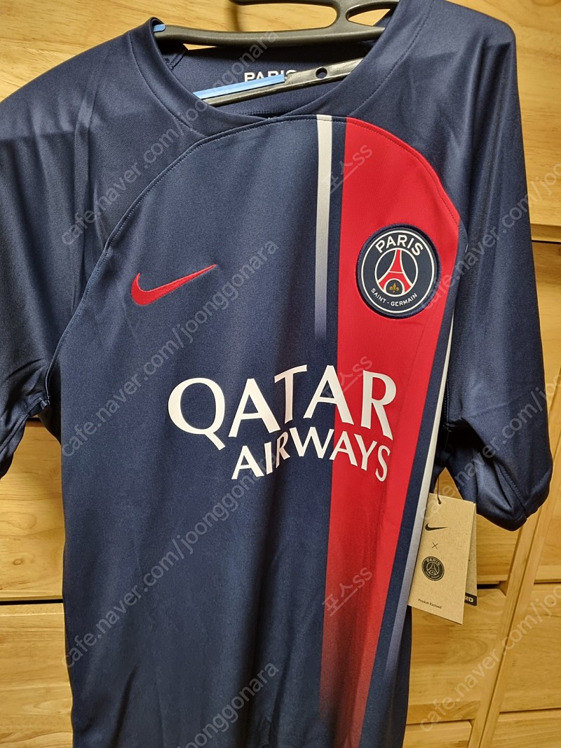 Psg 23 24 이강인 마킹 정품 홈 유니폼 M사이즈 축구의류축구화 중고나라
