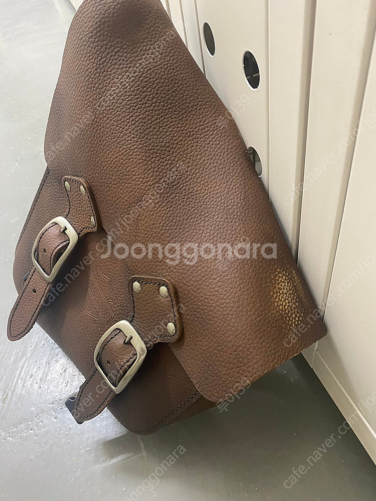 할리 스윙암백 사이드백 정품 오토바이 용품 중고나라