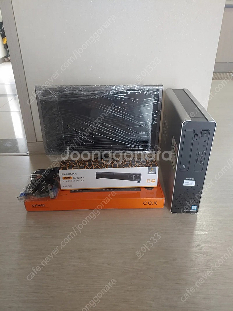 새상품 대우루컴즈pc Lg모니터 컴퓨터풀세트판매 데스크탑본체 중고나라
