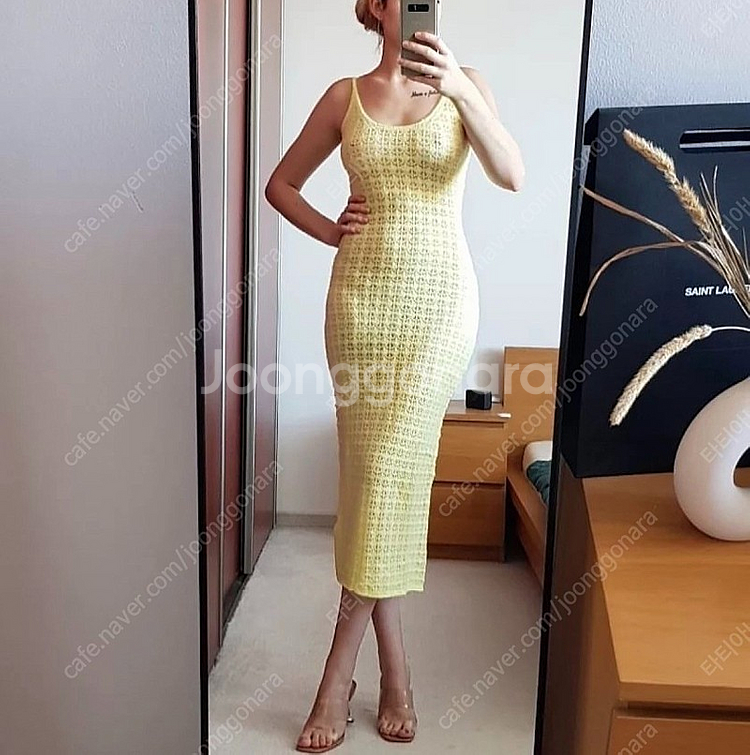 Zara 자라 포인텔 니트 미디 원피스 55000 29 여성의류 중고나라
