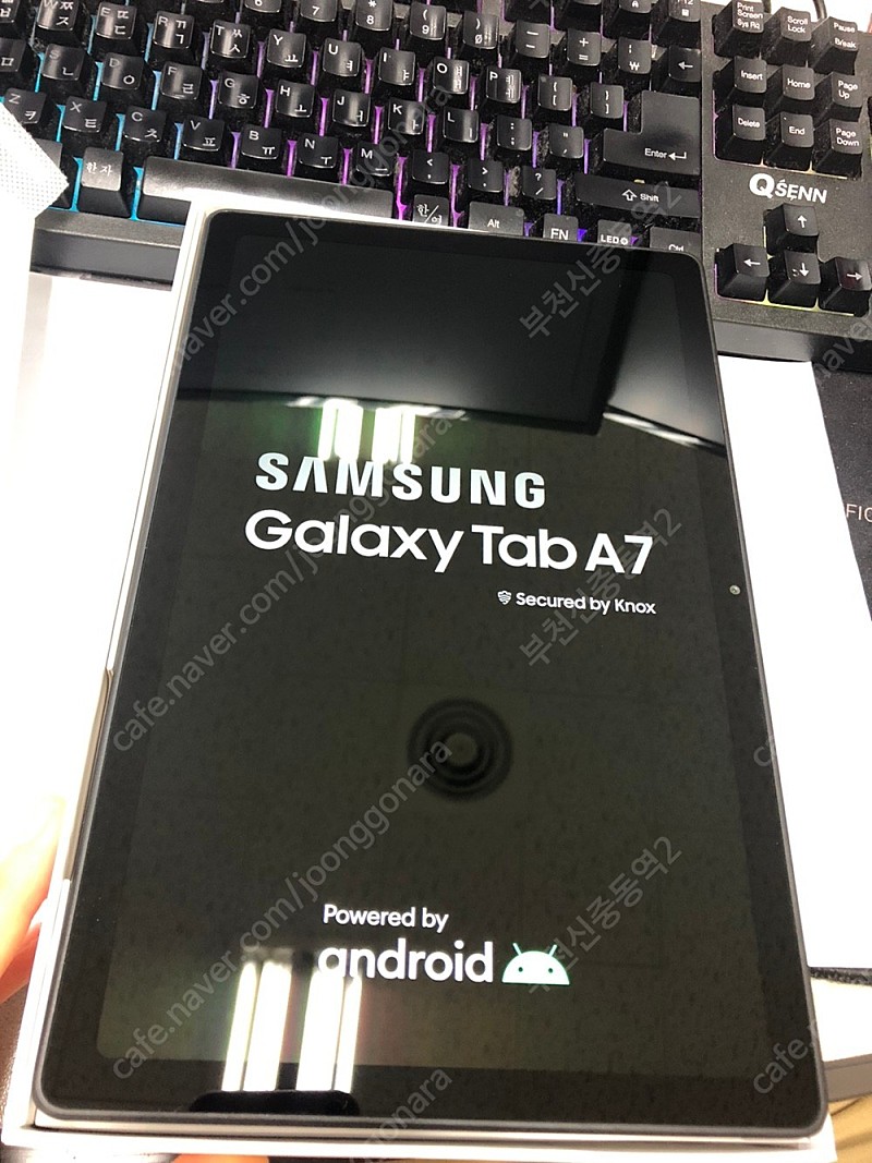 179907 미사용!! 갤럭시탭A7 LTE 다크그레이 ... | 삼성 | 중고나라