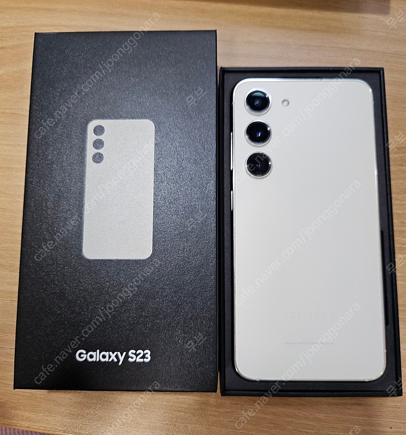갤럭시 S23 크림 512G 풀셋 + 미개봉 정품케이스 | 스마트폰 | 중고나라