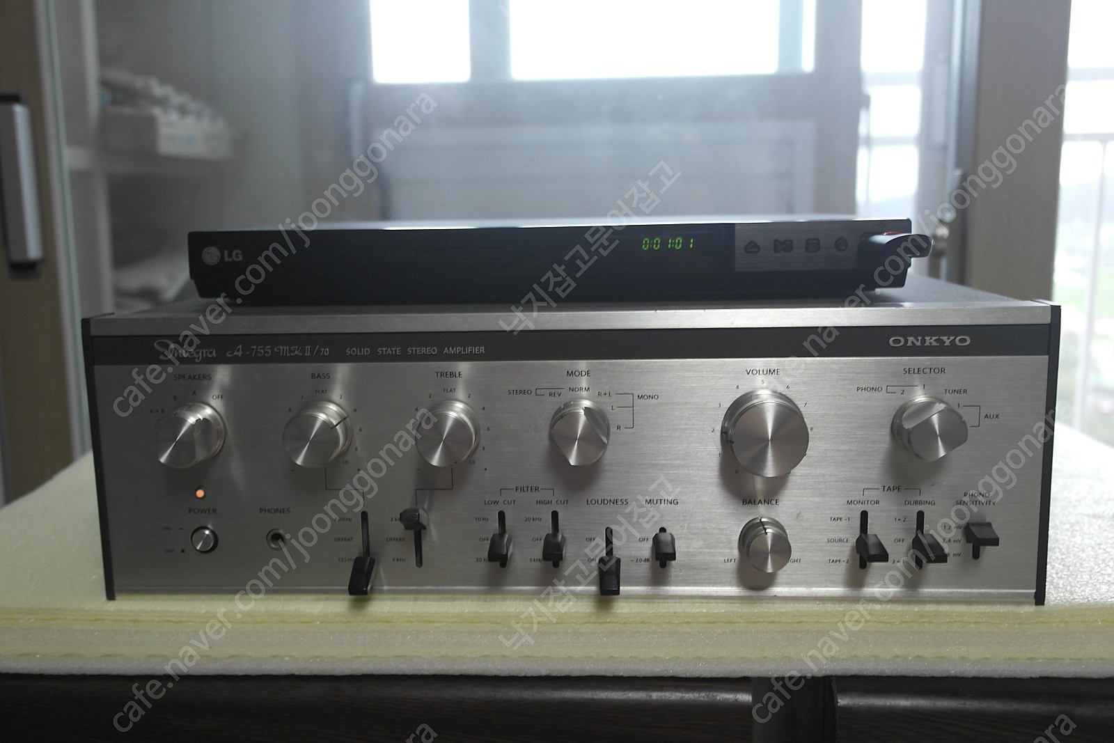 LPㅡㅡ해태턴테이블910 / 온쿄앰프A755 /인켈15... | 예술작품/골동품/수집 | 중고나라