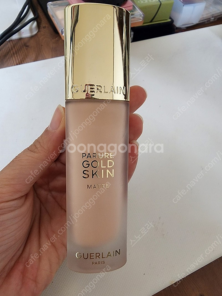 겔랑 빠뤼르 골드 파운데이션 05c색상매트 판매합 치크하이라이터쉐딩 중고나라