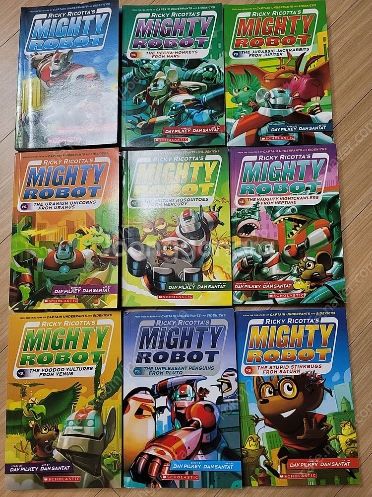 영어챕터북 마이티로봇 mighty robot | 유아동도서/음반 | 중고나라