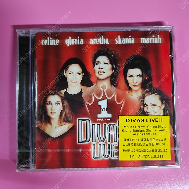 디바 라이브 DIVAS LIVE CD 미개봉 새상품 | 예술작품/골동품/수집 | 중고나라