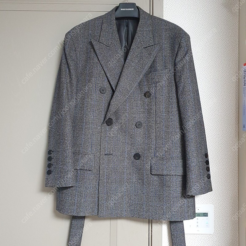 우영미 19fw 메인체크 더블 블레이져(48) | 기타 수입명품 | 중고나라