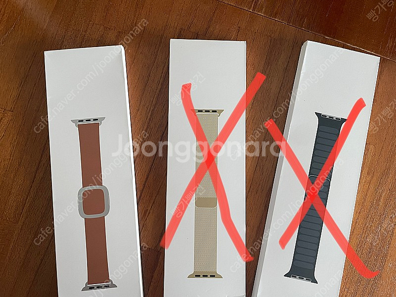 애플워치 가죽 스트랩 모던 버클 새들브라운 L 팝니다 케이스거치대보호필름 중고나라