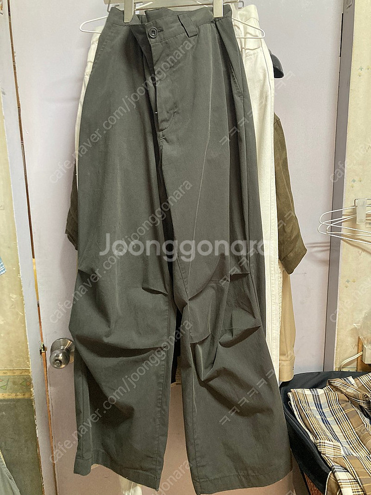 해칭룸 23ss Vtg 빈티지 스노우 팬츠 차콜 3 남성의류 중고나라