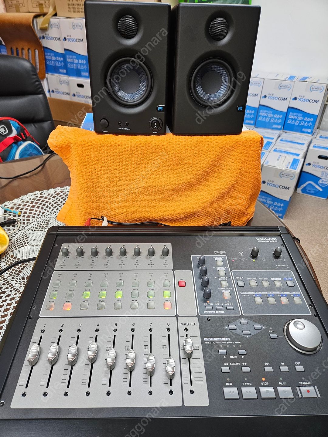 저렴하게 판매합니다 TASCAM FW-1082 PRES... | 건반악기 | 중고나라