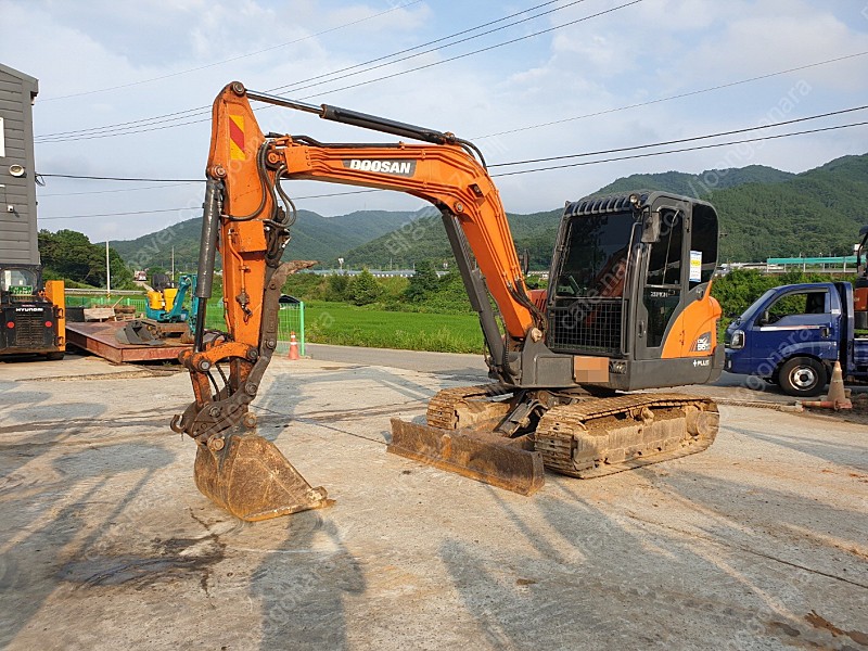 두산 02 DX55MT 코끼리집게 2014년식 중고굴삭... | 농기계/농업용공구 | 중고나라
