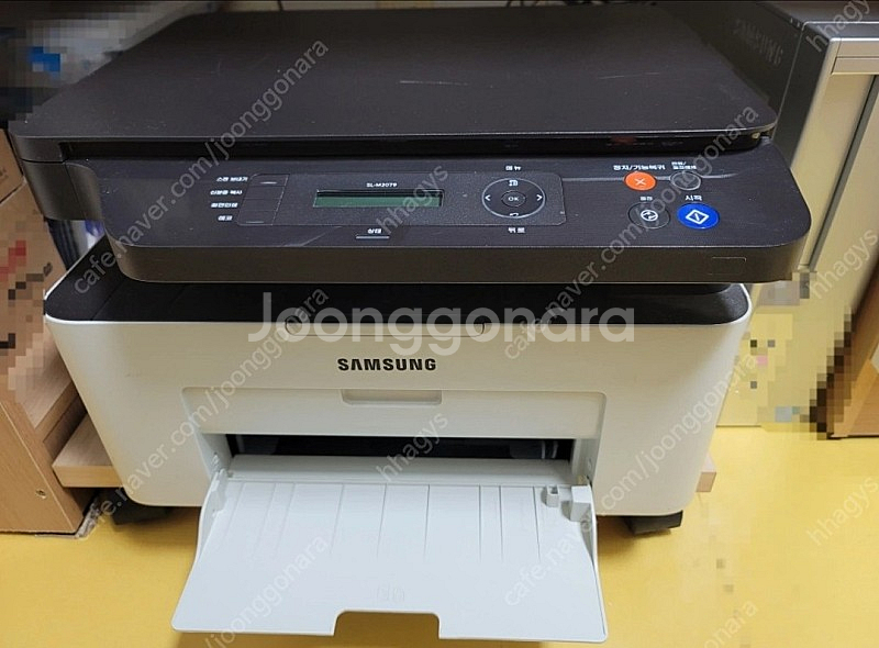 정품 삼성 레이저 복합 프린터기 Sl M2079 키보드마우스스피커 중고나라
