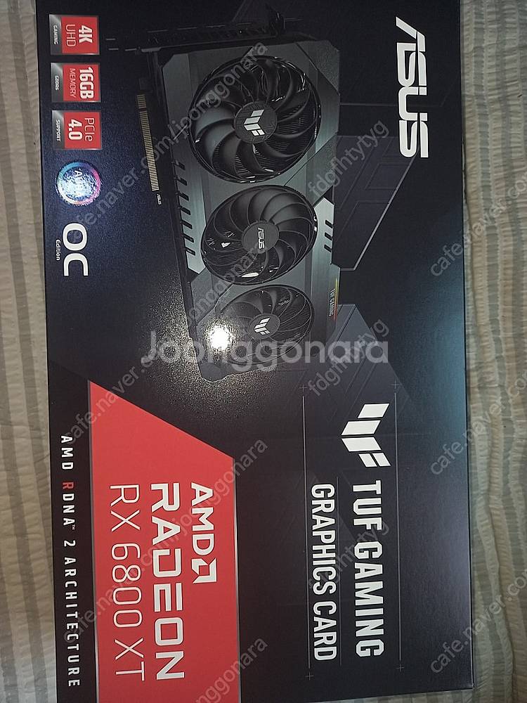 아수스 6800xt | CPU/메인보드 | 중고나라