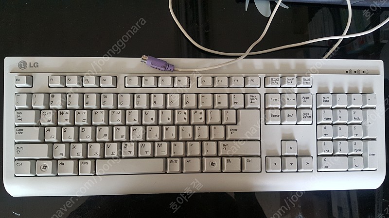 LG 키보드 5313 LK-b7W 키보드 판매 합니다. | 키보드/마우스/스피커 | 중고나라