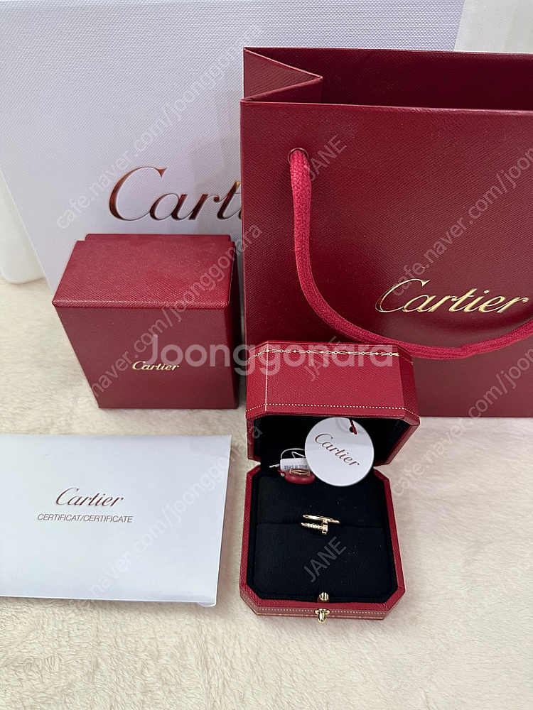 까르띠에 저스트앵끌루 링/못반지/판매해요 | 반지/목걸이/귀걸이 | 중고나라