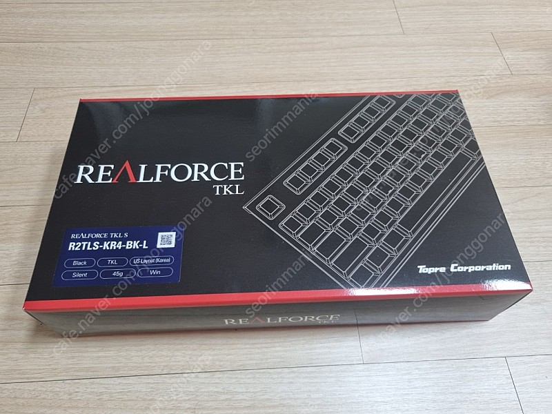 리얼포스 r2 tkl 한글 저소음 균등 45g 팝니다. | 키보드/마우스/스피커 | 중고나라