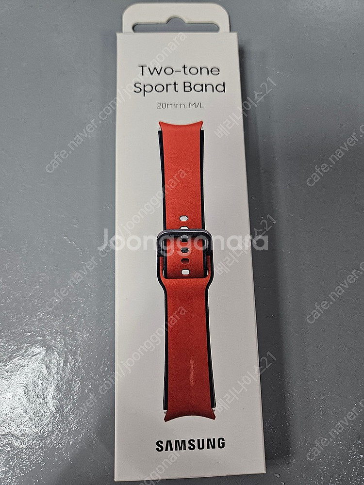 삼성정품 갤럭시 워치 투톤 스포츠 스트랩 20mm S 케이스거치대보호필름 중고나라
