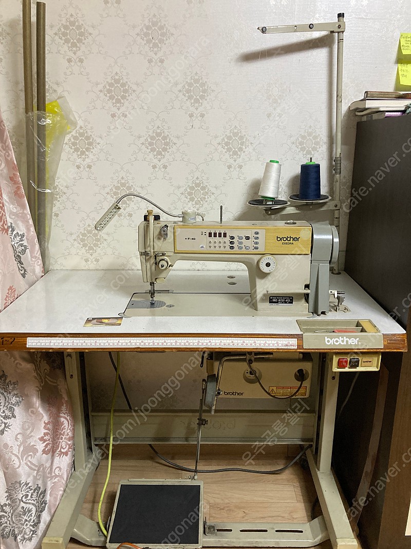부라더 공업용 미싱 brother -f40 무소음 자동... | 세탁기/건조기 | 중고나라