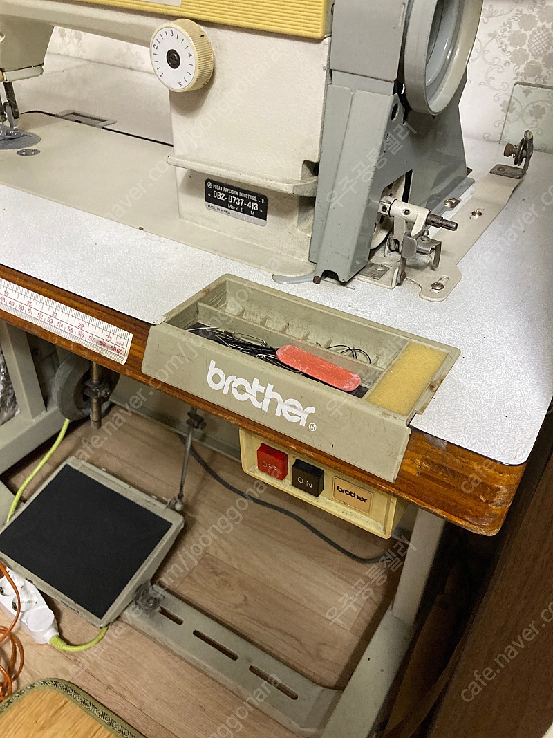 부라더 공업용 미싱 brother -f40 무소음 자동... | 세탁기/건조기 | 중고나라