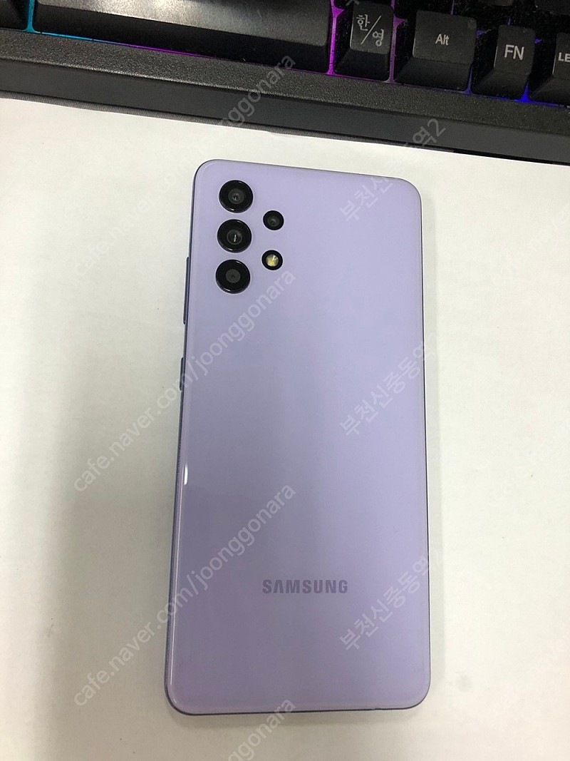 179539 SK 갤럭시A32 퍼플 외관 AA급 64G... | 삼성 | 중고나라