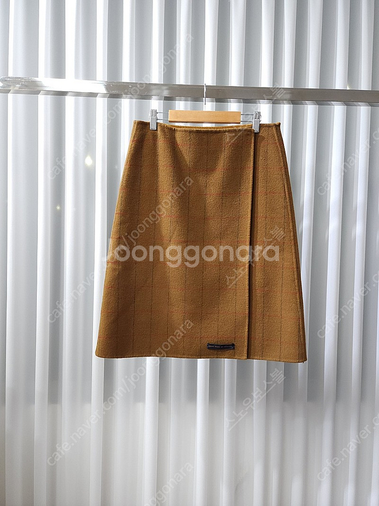 시스템 System카멜 체크 미니 스커트한섬 타임 띠 기타 수입명품 중고나라