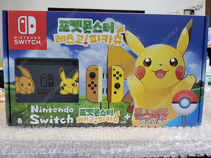 닌텐도 스위치 포켓몬스터 렛츠고 피카츄 에디션 미개봉 | Wii | 중고나라