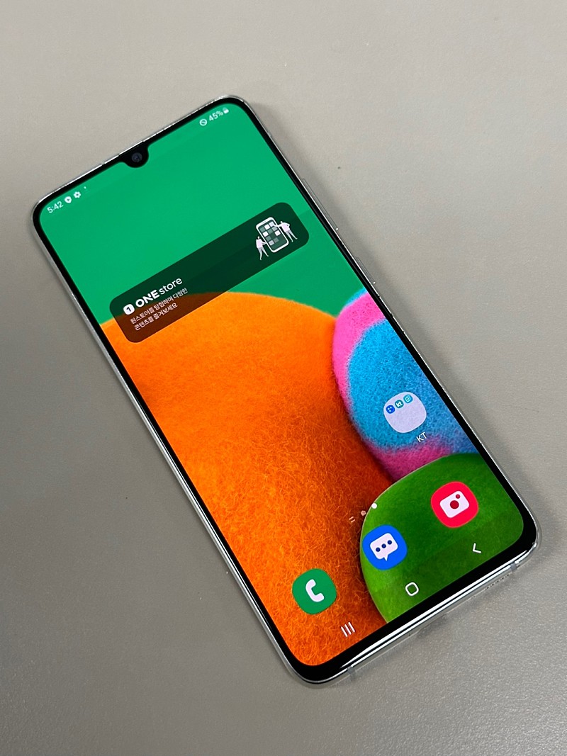 갤럭시 A90 화이트 128기가 외관깔끔 생활잔상 11... | 스마트폰 | 중고나라