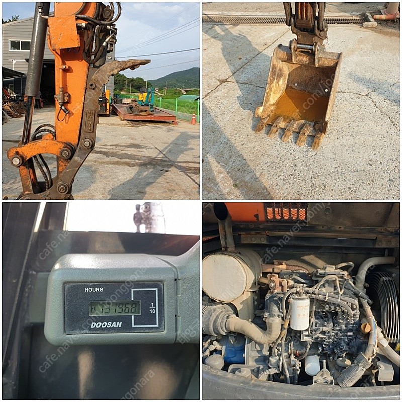 두산 02 중고굴삭기 DX55MT 코끼리집게 2014년... | 농기계/농업용공구 | 중고나라