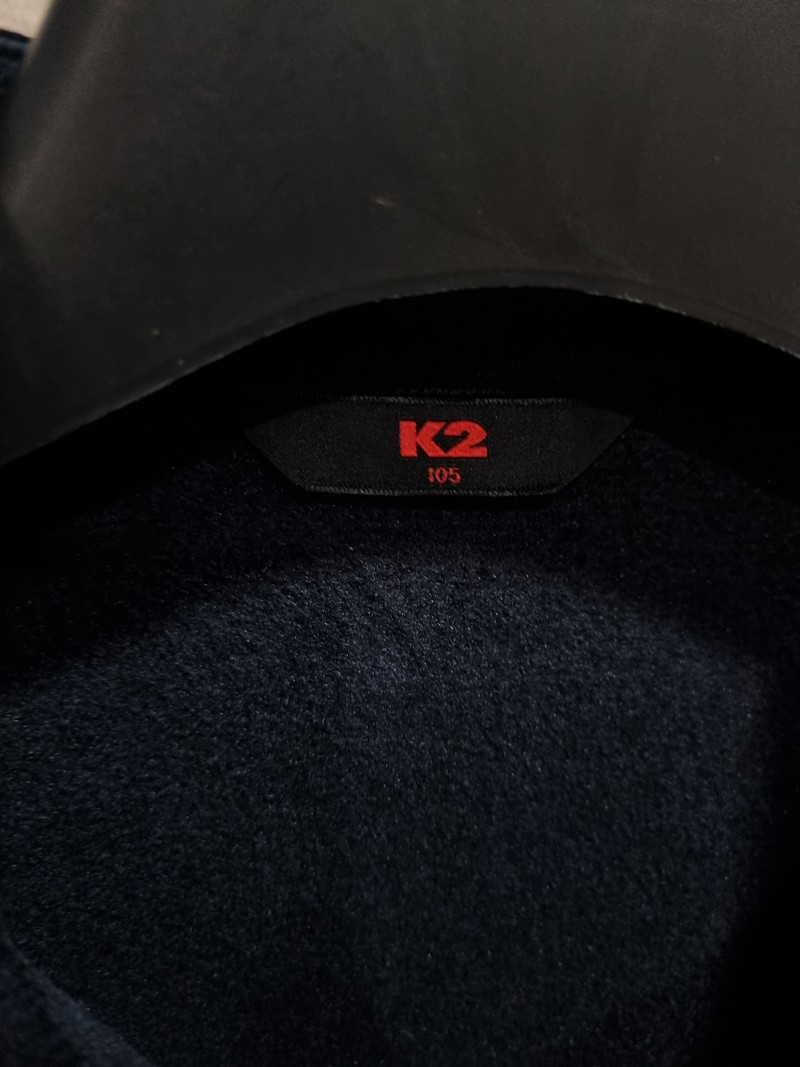 남성 105 K2 케이투 기모 반집업 긴팔 | 남성의류 | 중고나라