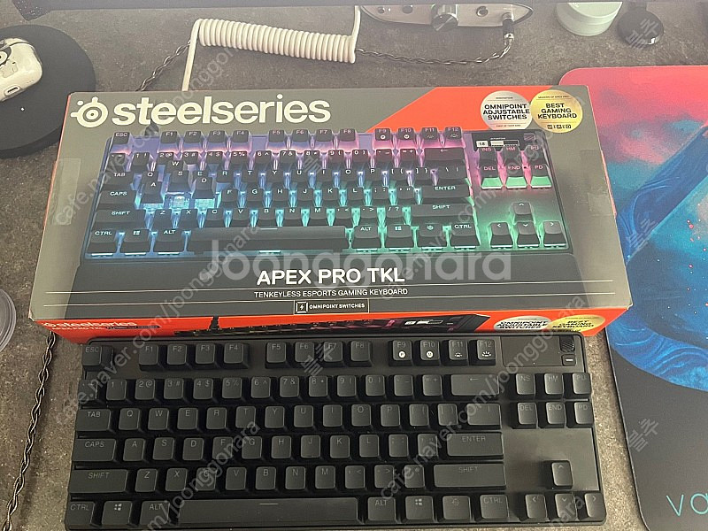 스틸시리즈 Steelseries Apex Pro Tkl 키보드마우스스피커 중고나라