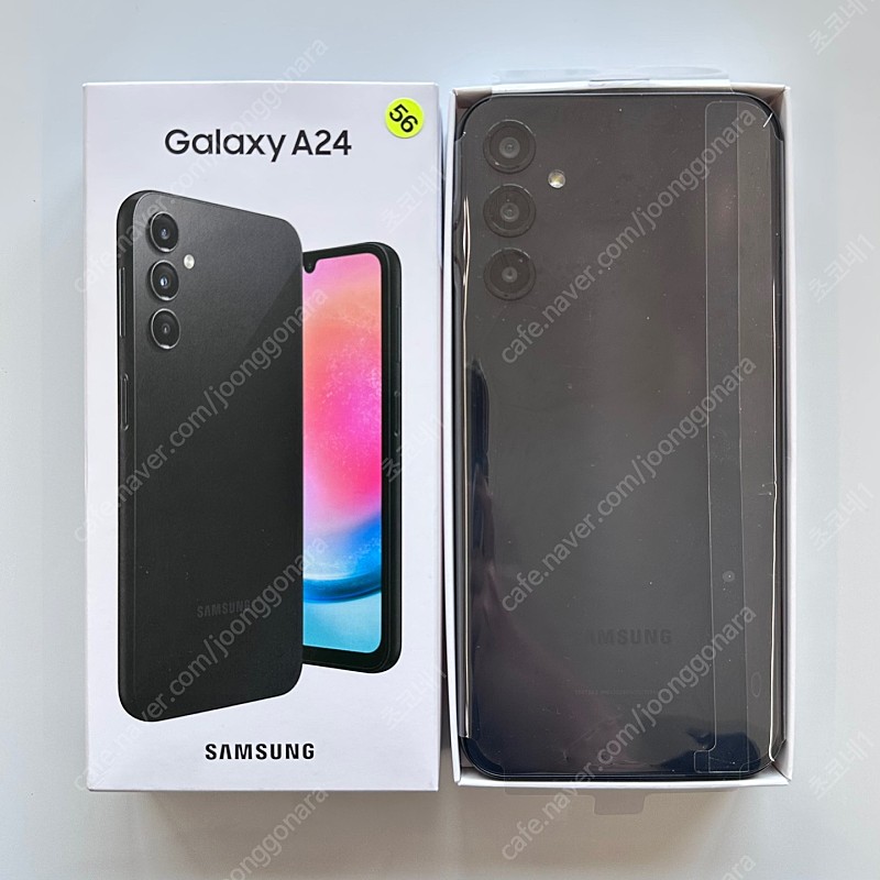 갤럭시A24 (A245) 128기가 블랙 미사용 새상품... | 스마트폰 | 중고나라