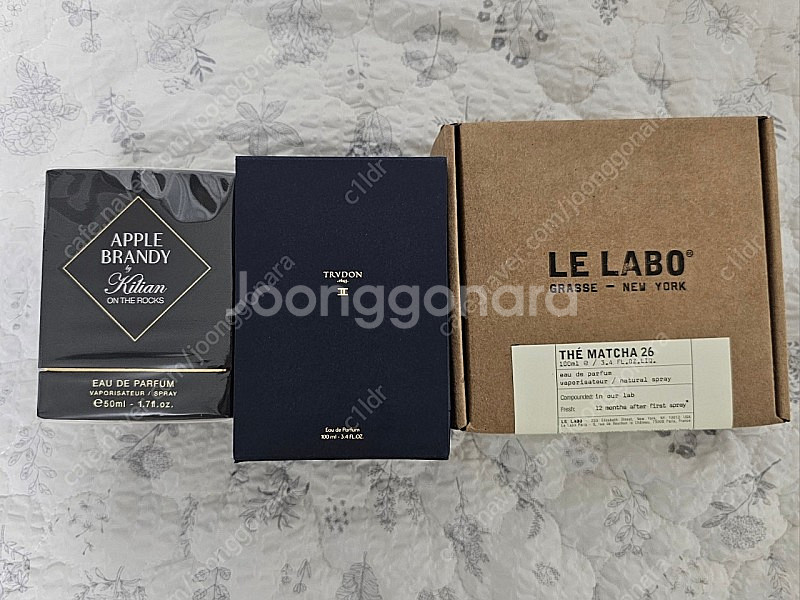 킬리안 애플브랜디 50ml 트루동 듀 100ml 르 향수 중고나라