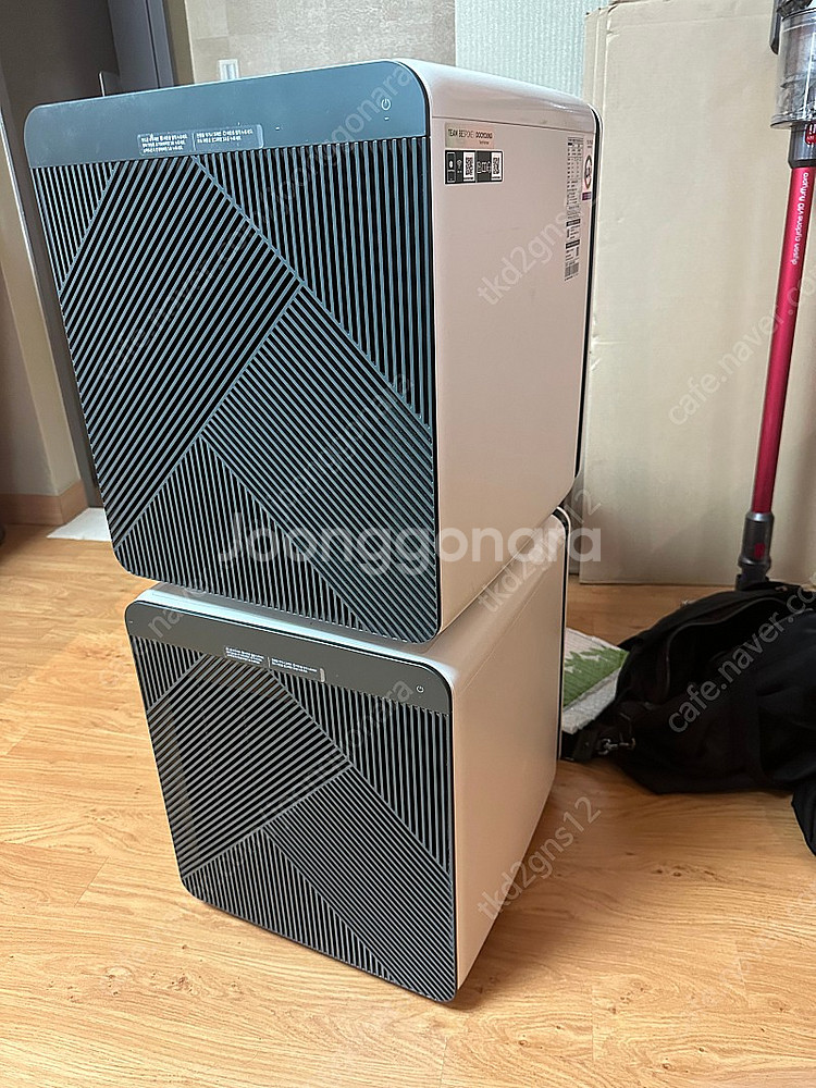 삼성 비스포크 큐브 공기청정기 Ax106b812hnd 세탁기건조기 중고나라