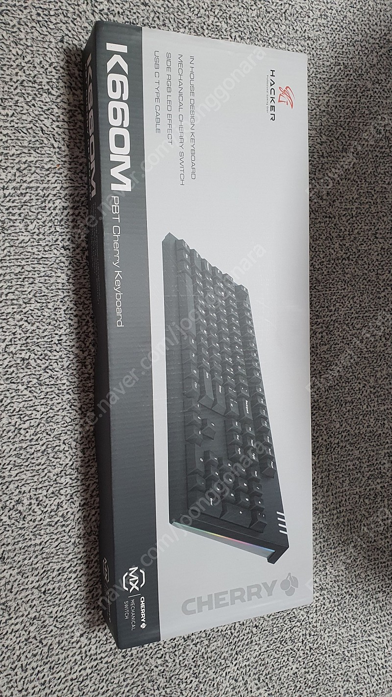 앱코 k660m 블랙 적축 미개봉 판매합니다 | 키보드/마우스/스피커 | 중고나라