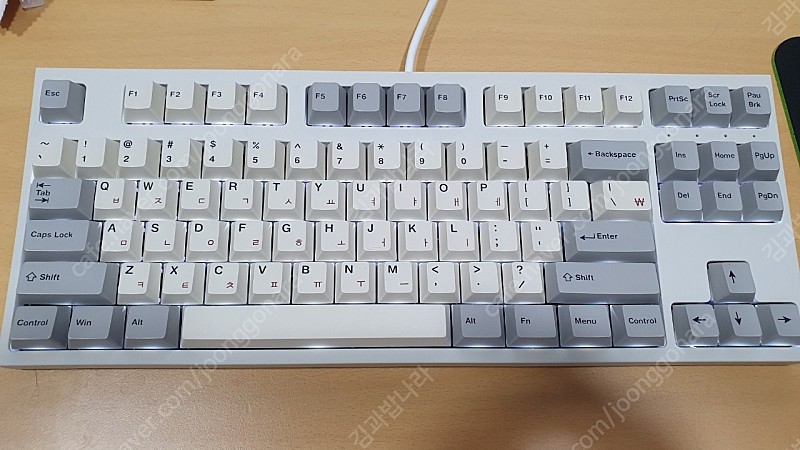 엠스톤 그루브 T87A 저소음 밀키축 38G 라이트 그... | 키보드/마우스/스피커 | 중고나라
