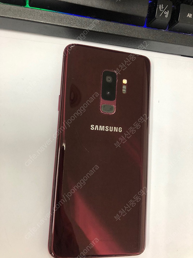 178937 SK 갤럭시S9플러스 S9+ 버건디 64G... | 삼성 | 중고나라