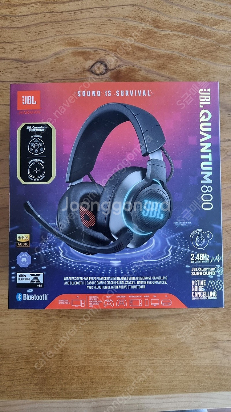 JBL QUANTUM 800 퀀텀 해드셋 미개봉 새상품 | 오디오/홈시어터 | 중고나라