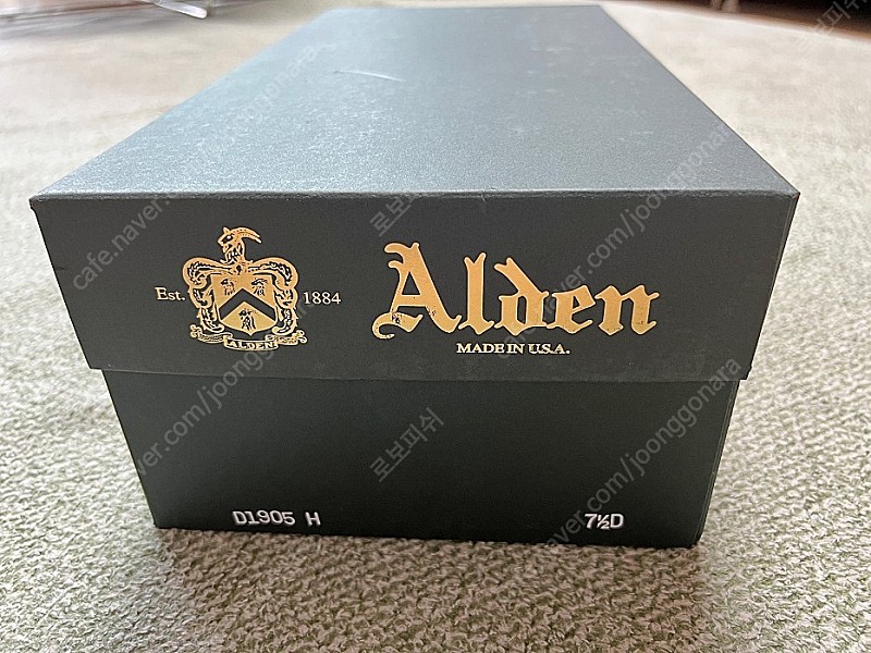 ALDEN 알든 인디부츠 쉘 코도반 8 칼라 7.5D | 구두/로퍼 | 중고나라