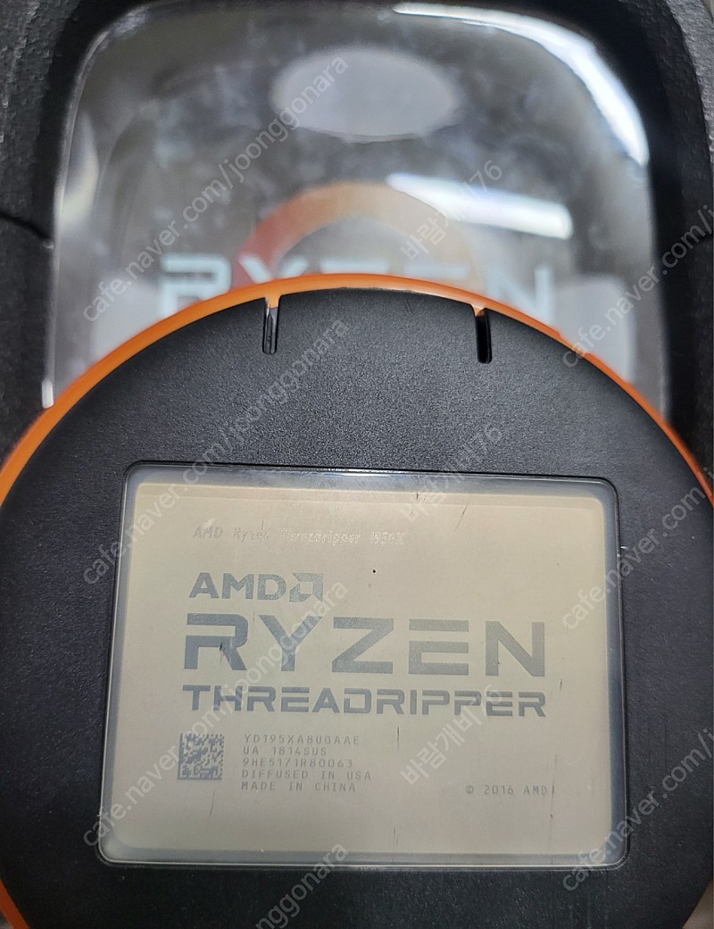 라이젠 스레드리퍼 1950X + 녹투아 쿨러 NH-U1... | CPU/메인보드 | 중고나라