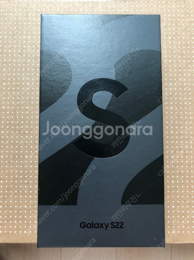 갤럭시S22 256 블랙 미개봉 팝니다 | 스마트폰 | 중고나라