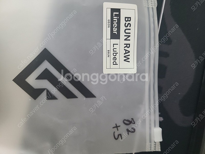 BSUN RAW 비선로우 리니어 스위치 판매 | 키보드/마우스/스피커 | 중고나라