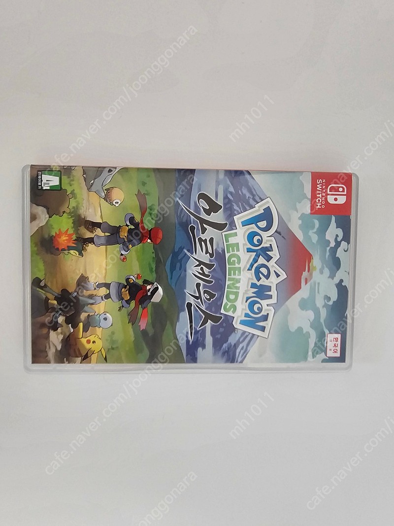 닌텐도 스위치 칩 포켓몬 레전드 아르세우스 레알세 판매 Wii 중고나라