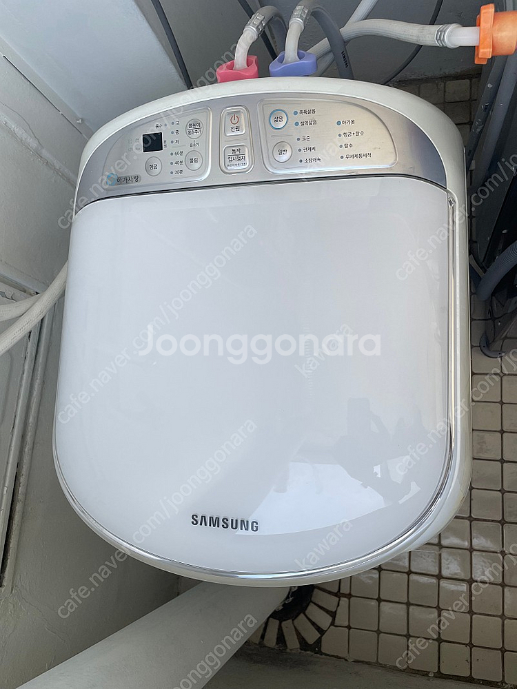 삼성 아기사랑세탁기 세탁기건조기 중고나라