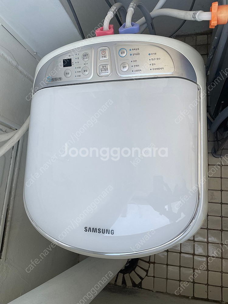 삼성 아기사랑세탁기 세탁기건조기 중고나라