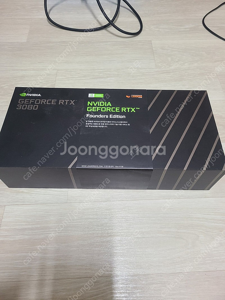 3080 fe 팝니다 | CPU/메인보드 | 중고나라