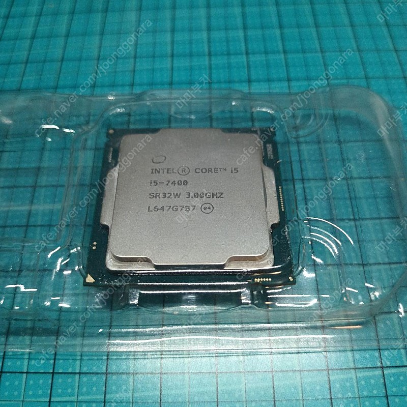 I5 7400 cpu 팝니다 | CPU/메인보드 | 중고나라