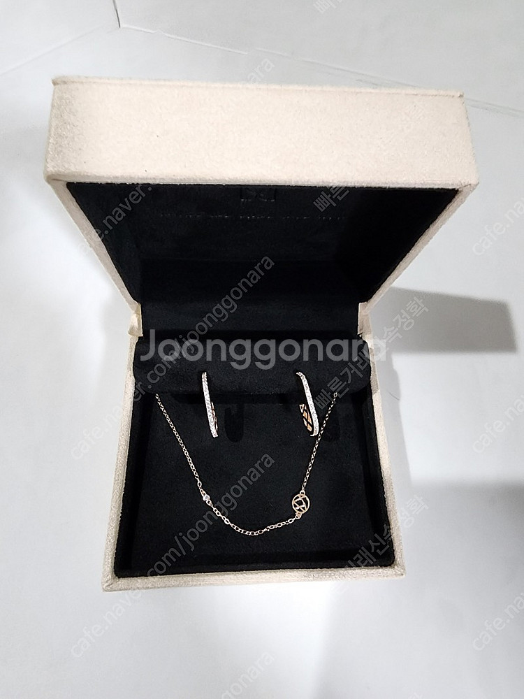 디디에두보 레 드 파리 골드 목걸이 신민아 착용 J 반지귀걸이 중고나라