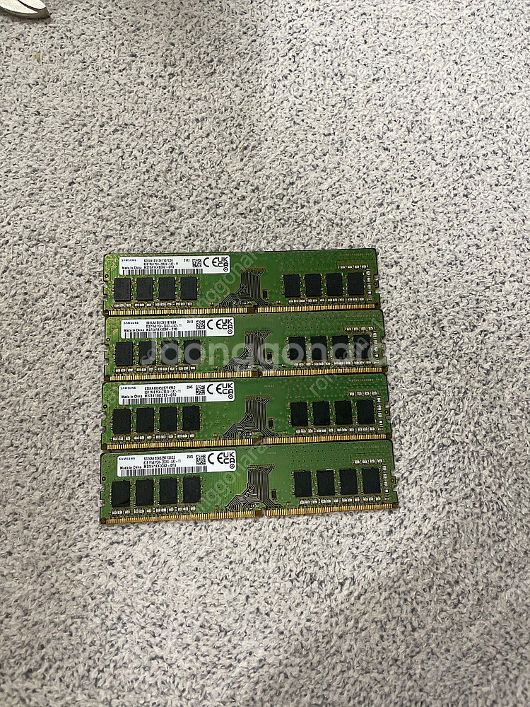 삼성 DDR4 8G 2666 램 팝니다 | CPU/메인보드 | 중고나라